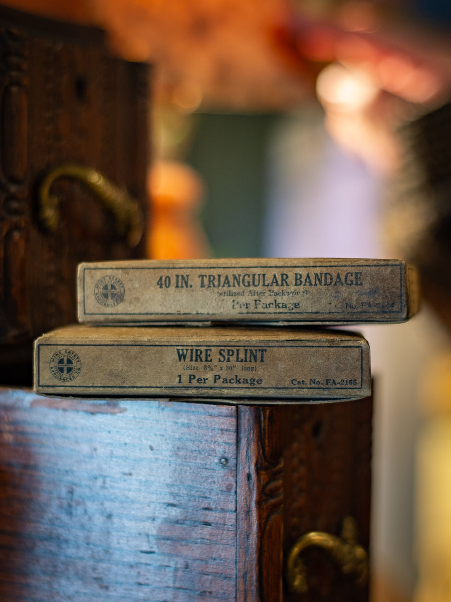 Antique Triangular Bandage – Beloved Bones